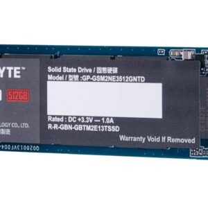 Gigabyte NVMe 1.3/ M.2/ PCIe 3.0x4/ 512GB SSD (GP-GSM2NE3512GNTD)