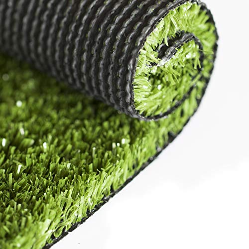 SunVilla Artificial Grass,3' x 5' Artificial Rug/Mat, Realistic Indoor/Outdoor Rubber Back Turf for Garden, Patio, Fence, Garden, Wall Decoration 3FTx5FT (15 sq ft)