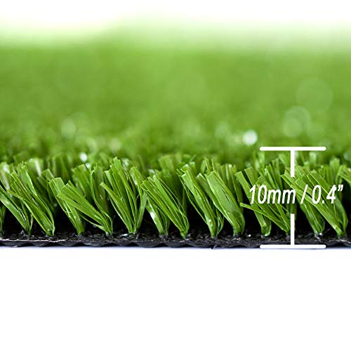 SunVilla Artificial Grass,3' x 5' Artificial Rug/Mat, Realistic Indoor/Outdoor Rubber Back Turf for Garden, Patio, Fence, Garden, Wall Decoration 3FTx5FT (15 sq ft)