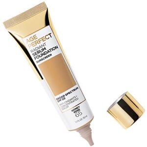 L'Oreal Paris Age Perfect Radiant Serum Foundation with SPF 50, Honey Rose, 1 fl. oz.