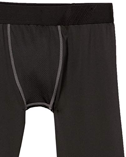 Amazon Essentials Men's Control Tech 9" Short, Black, Small