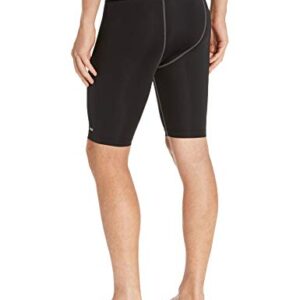 Amazon Essentials Men's Control Tech 9" Short, Black, Small