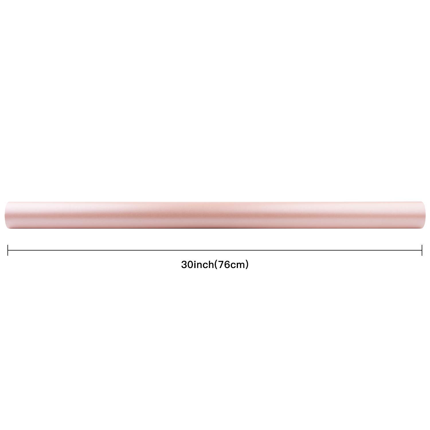 RUSPEPA Pink Matte Wrapping Paper - 81.5 Sq Ft - Solid Color Pearly - Lustre Paper Perfect for Wedding,Birthday,Christmas,Baby Shower - 30 inches x 32.8 feet