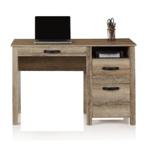 Realspace® Plank 47" W Writing Desk, Coastal Oak