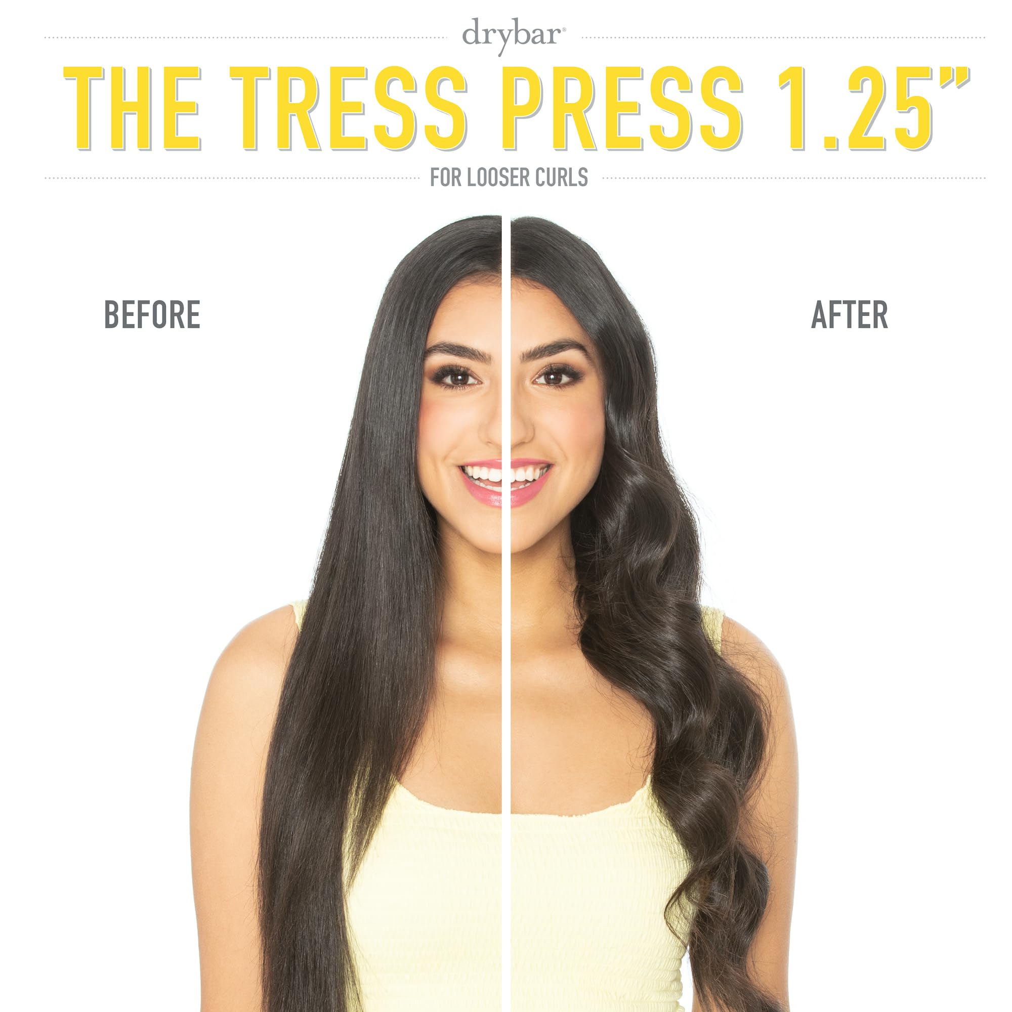 Drybar The Tress Press Straightening Flat Irons | Single Pass Sleek Hair