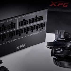 XPG Core Reactor Modular PSU: 80 Plus Gold - ATX - Fully Modular Power Supply - 10 Year Warranty - 850 Watt