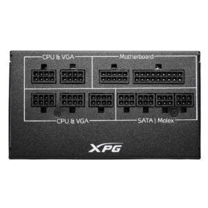 XPG Core Reactor Modular PSU: 80 Plus Gold - ATX - Fully Modular Power Supply - 10 Year Warranty - 850 Watt