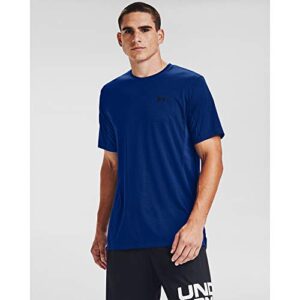 under armour training vent short sleeve, royal (400)/black, medium