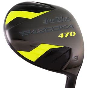 Tour Edge Golf Bazooka 470 Black Complete Set-Steel-RH (B7SRSU12.B)