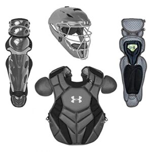 Under Armour UACKCC4-SRPBK UA Pro Series/Catching Kit/Senior/Ages 12-16 UAhg3A / UAcpcc4-Srp / UAlg4-Srp Meets Nocsae Chest Protector Standard (Nd200) BK