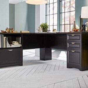 Realspace Magellan Performance 71"W L-Shaped Desk, Espresso