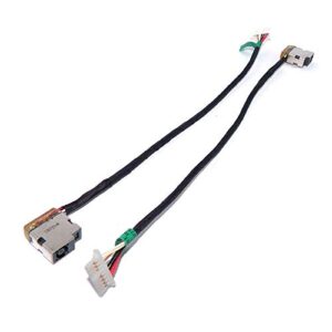 charging port dc in power jack cable replacement for hp 15-an 15-an050nr 837610-001 833596-sr7