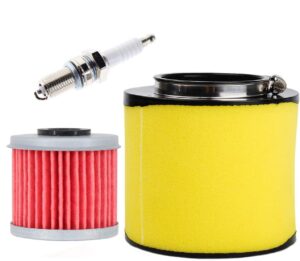 air filter oil filter spark plug for honda rancher 350 foreman 400&450 replace oe 17254-hn5-670