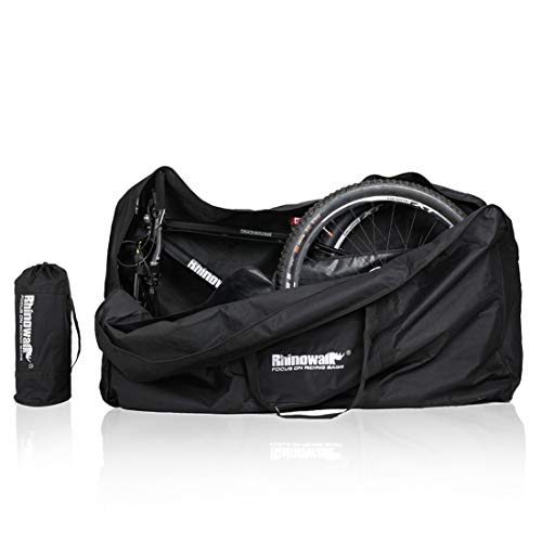 Folding Bike Bag 26 inch to 29 inch Thick Bicycle Travel Case,Bike Cases for Air Travel,Transport,Shipping