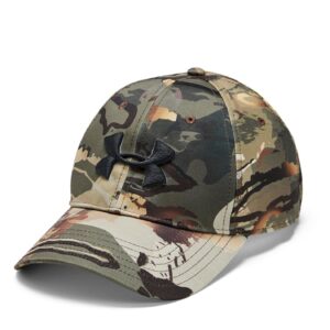 under armour men's camo cap 2.0,, ua forest 2.0 camo (988)/black, one size fits all