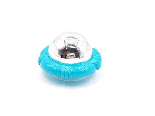 People Brain Builders Magic Reflection Ball - Blue - Mirror for Baby with Suction Cup