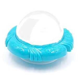 People Brain Builders Magic Reflection Ball - Blue - Mirror for Baby with Suction Cup