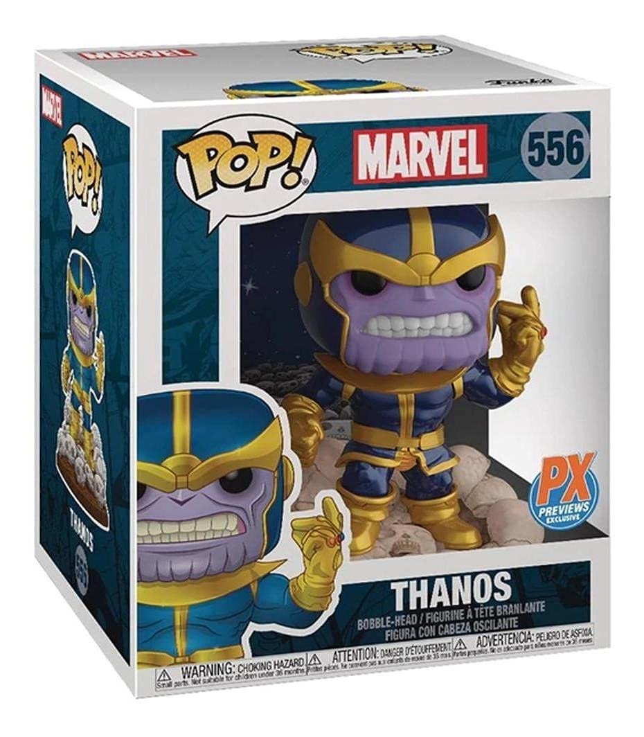 Thanos SNAP POP Marvel Heroes 6IN PX Deluxe Vinyl Figure - ST