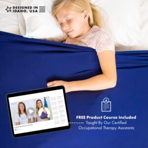 Harkla Compression Sheet for Kids - Twin Compression Sheets for All Night Comfort - Breathable and Stretchy, Great for a Calming Sleep Experience - Sensory Bedsheets for Kids - Makes Great Gifts