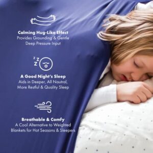 Harkla Compression Sheet for Kids - Twin Compression Sheets for All Night Comfort - Breathable and Stretchy, Great for a Calming Sleep Experience - Sensory Bedsheets for Kids - Makes Great Gifts