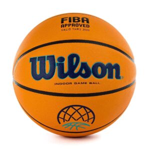 wilson men's evo nxt game basketball, orange, official size