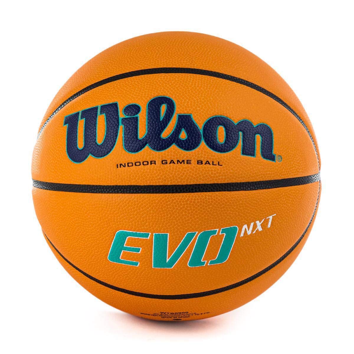 WILSON Men's Evo Nxt Game Basketball, Orange, Official Size