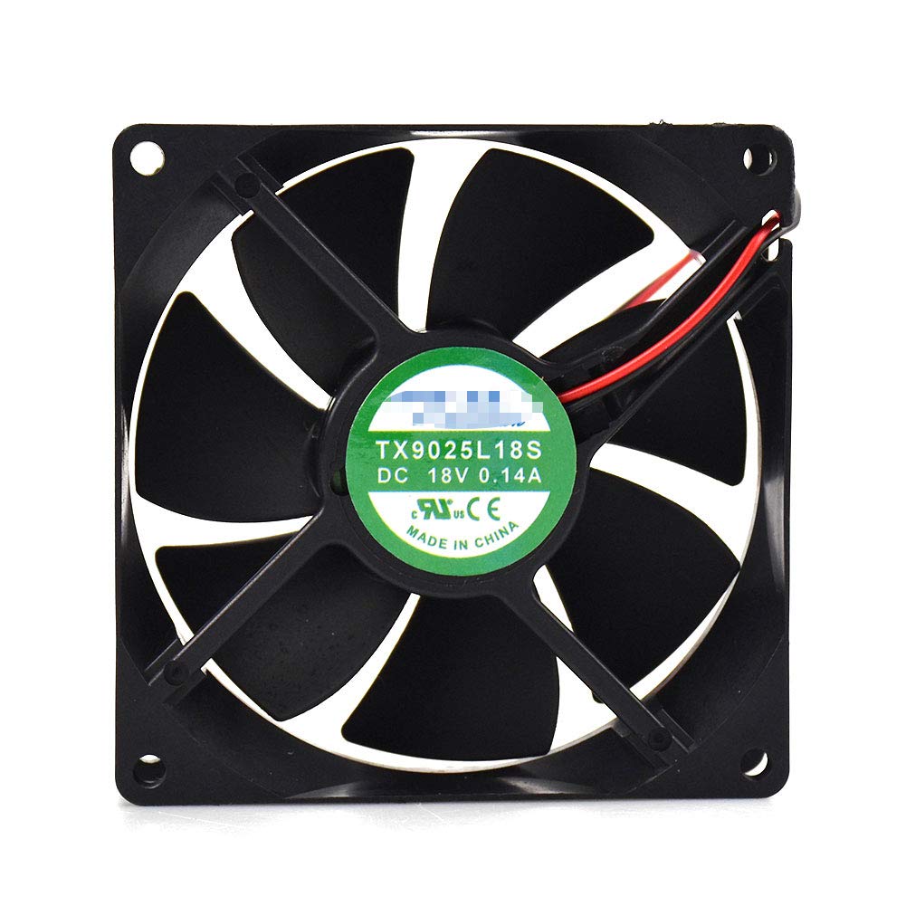 for TIANXUAN TX9025L18S 18V 0.14A 909025mm Refrigerator Thermostat Cooling Fan