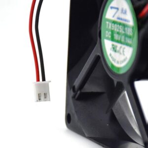 for TIANXUAN TX9025L18S 18V 0.14A 909025mm Refrigerator Thermostat Cooling Fan