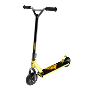 swagtron kr1 all-terrain dirt kick scooter | astm-certified & 8-inch knobby tires