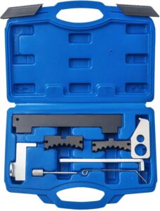 orion motor tech engine camshaft tensioning locking alignment timing belt tool kit compatible with chevy cruze aveo alfa romeo fiat 16v 1.4 1.6 1.8 en6340 km6340