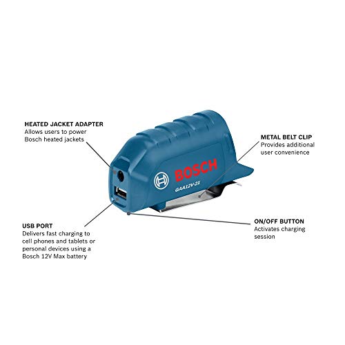 Bosch GAA12V-21N 12V Max Portable Power Adapter