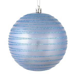 Vickerman Periwinkle Ball Ornament