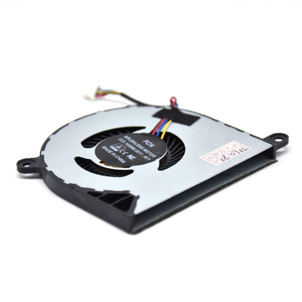 BAY Direct Replacement 4-Wire 4-Pin CPU Cooling Fan for Dell Inspiron 13 5000 5368 5378 5379 13MF Inspiron 15 7378 7579 7569 Series Compatible Part Number: 31TPT 031TPT CN-031TPT