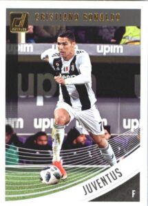 2018-19 panini donruss soccer #9 cristiano ronaldo juventus official panini 2018-2019 futbol trading card