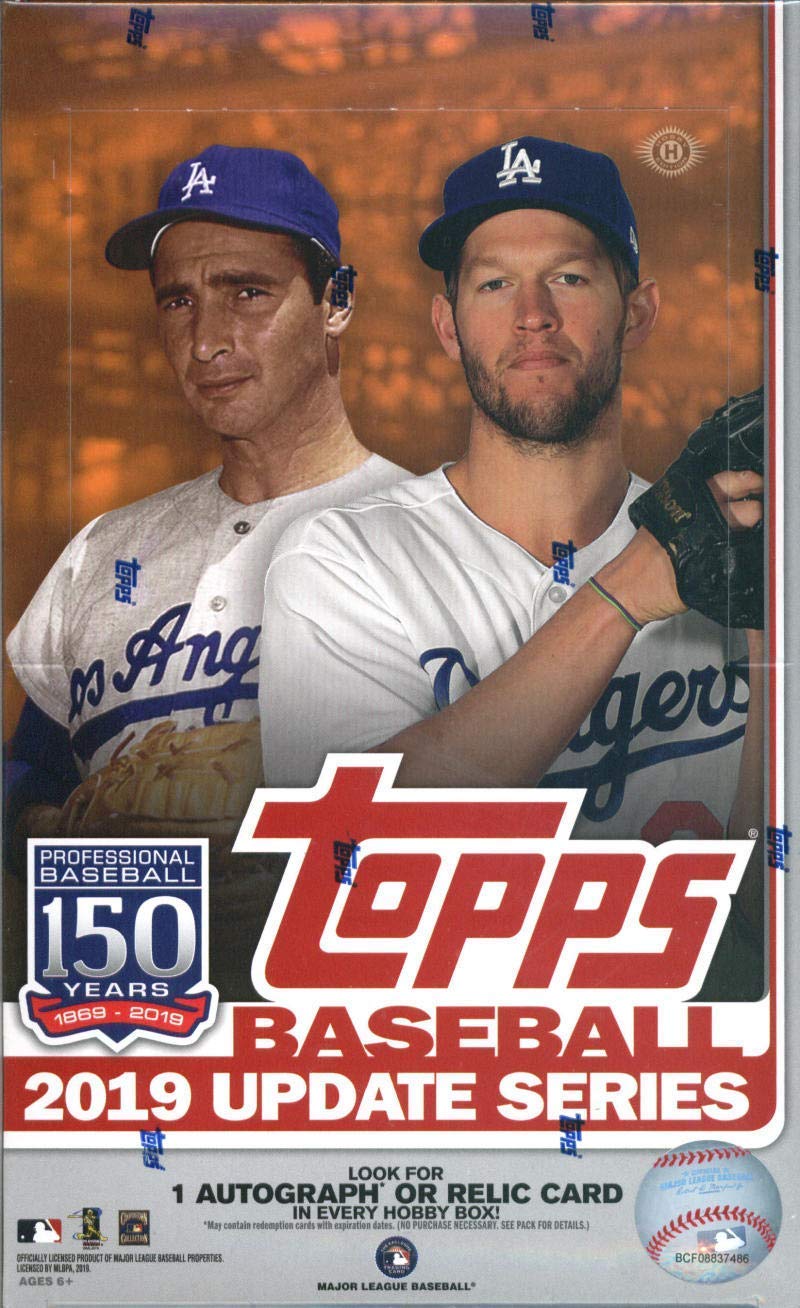 2019 Topps Update MLB Baseball HOBBY box