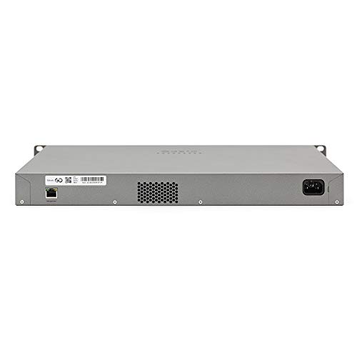 Meraki Go by Cisco | 24 Port PoE Network Switch | Cloud Managed | Power over Ethernet | [GS110-24P-HW-US]