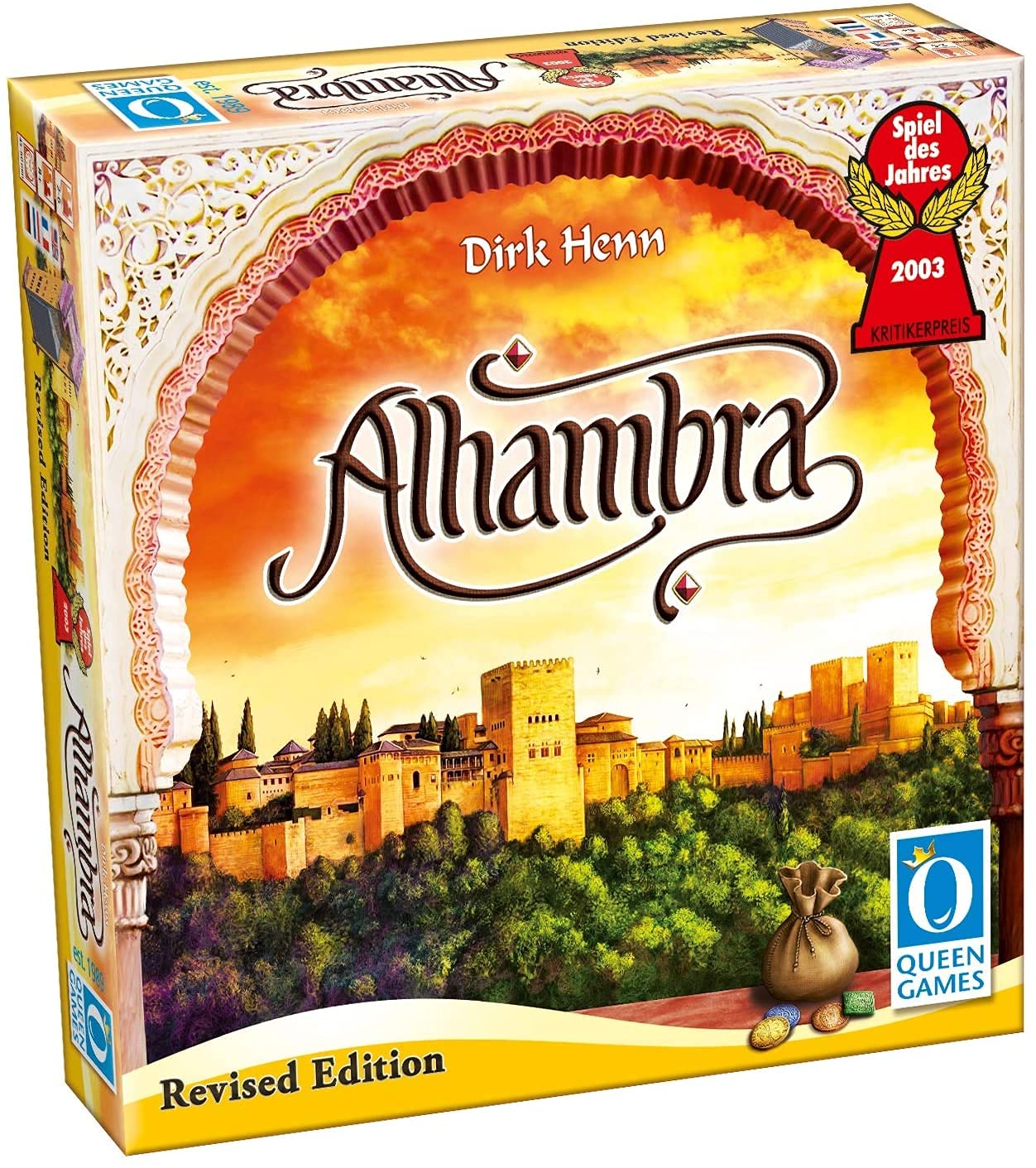 Queen Games Alhambra: Revised Edition Board Game