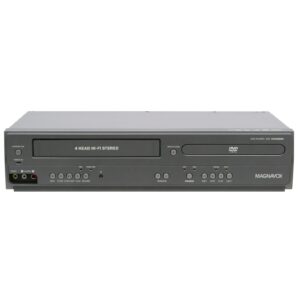 magnavox dv225mg9 dvd player and 4 head hi-fi stereo vcr (renewed)