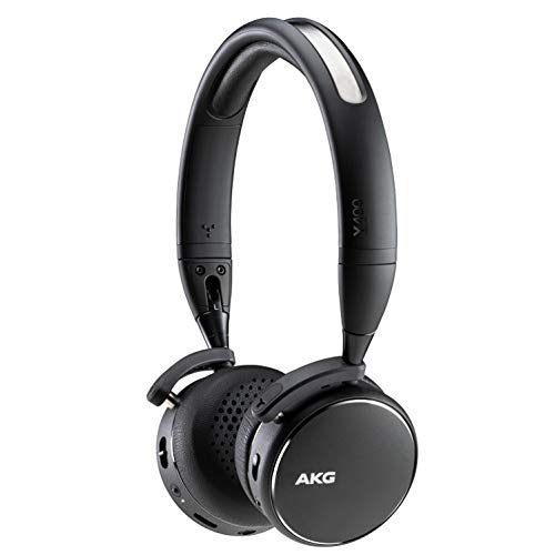 Samsung AKG Y400 Wireless Headphones, Black - GP-Y400HAHHAAA