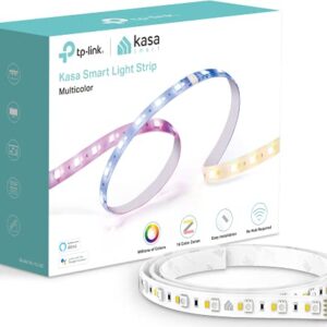 Kasa Smart Premium LED Light Strip KL430, 16 Color Zones RGBIC with Approx. 1400 lumen High Brightness, 6.6ft Wi-Fi Lights Work w/ Alexa & Google Home, PU Coating, 2 Yr Warranty