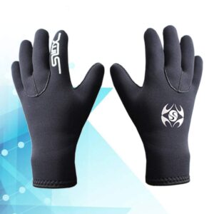 BESPORTBLE 1 Pair Scuba Wetsuit Gloves Winter Glove Winter Wetsuit Gloves Warmer Wetsuit Gloves Warm Mittens Dive Gloves Spearfishing Neoprene Wetsuit Gloves Warm Gloves Diving Fishing Gear