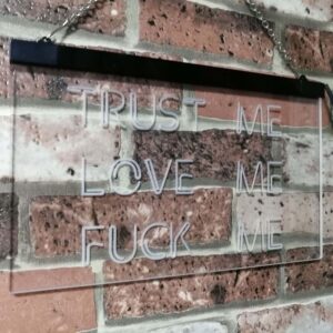 ADVPRO Trust Me Love Me Fuck Me Décor Man Cave Nightclub Garage Dual Color LED Neon Sign Blue & Yellow 24" x 16" st6s64-i3081-by