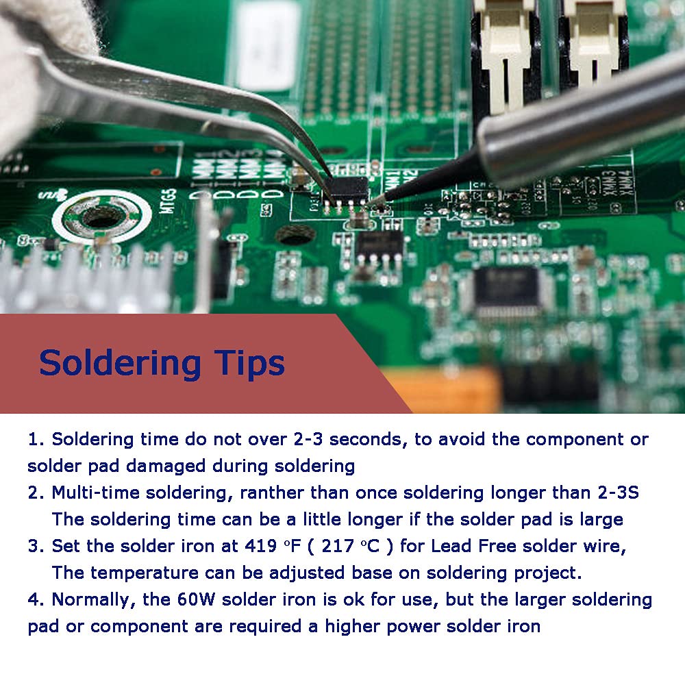 Solder Wire Lead Free Rosin Core Flux 1.0mm Electronics Soldering Diameter 0.04in No Lead 1.76oz 50g Sn99 Ag0.3 Cu0.7 Flow RoHS Electrical Solder Wire Electric Repair Unlead