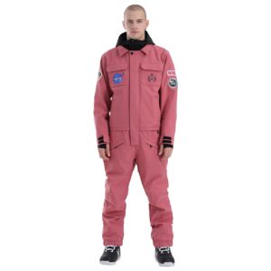 gsou snow men ski suit one piece snowsuit snowboard insulated ski jumpsuit waterproof windproof for skiing outdoor