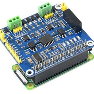 2-Channel Isolated RS485 Expansion HAT,SC16IS752+SP3485 Dual Chip Convert SPI to RS485 Data Rate up to 921600bps Embed Multi Protection Circuits,for Raspberry Pi 4B/3B+/3B/2B/Zero/Zero W