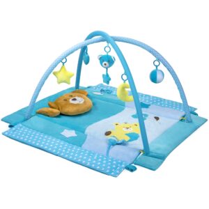 Baby Play Gym & Activity Mat for Boys Unisex with Developmental Hanging Toys for Infants Toddlers and Newborns Ages 0 +