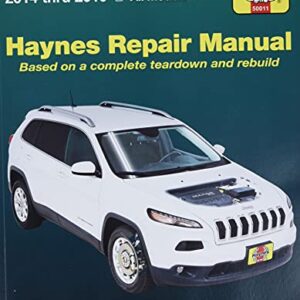 Haynes 50011 Repair Manual Compatible With Jeep Cherokee (2014-2019)