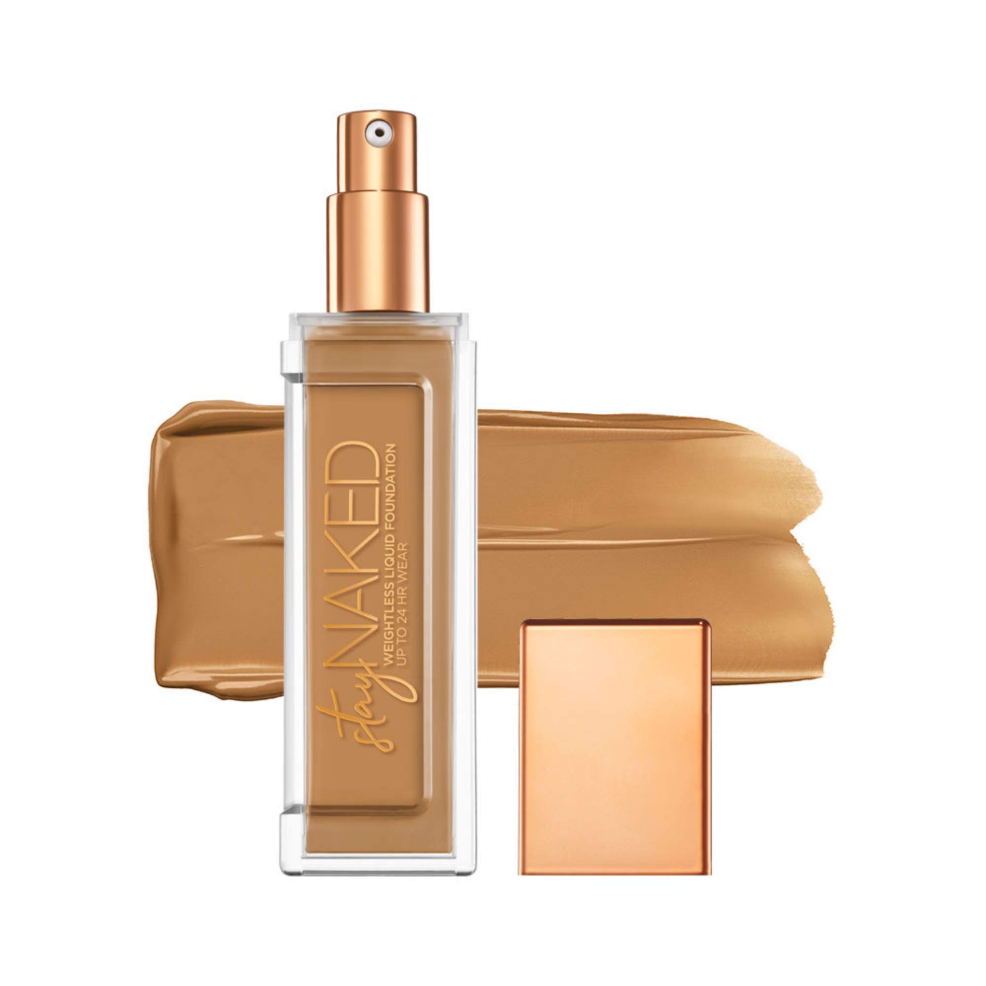 Urban Decay Stay Naked Weightless Liquid Foundation, 50CP - Buildable Coverage with No Caking - Matte Finish Lasts Up To 24 Hours - Waterproof & Sweatproof - 1.0 Fl. Oz