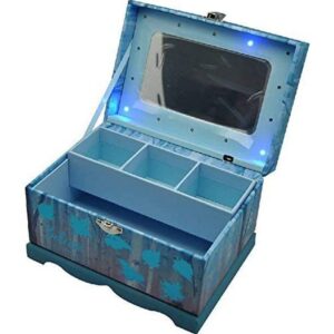 kids logic jewelry box with led light frozen 2 jewelry organizers for wardrobe storage holiday ornaments household items unisex adult, multicolor (multicolor), unique