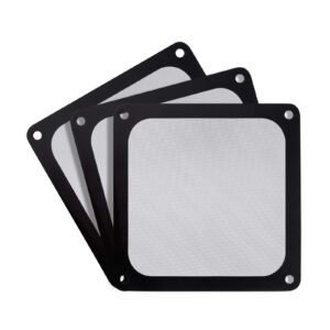 silverstone technology sst-ff123b-3pk 120mm ultra fine fan filter with magnet cooling